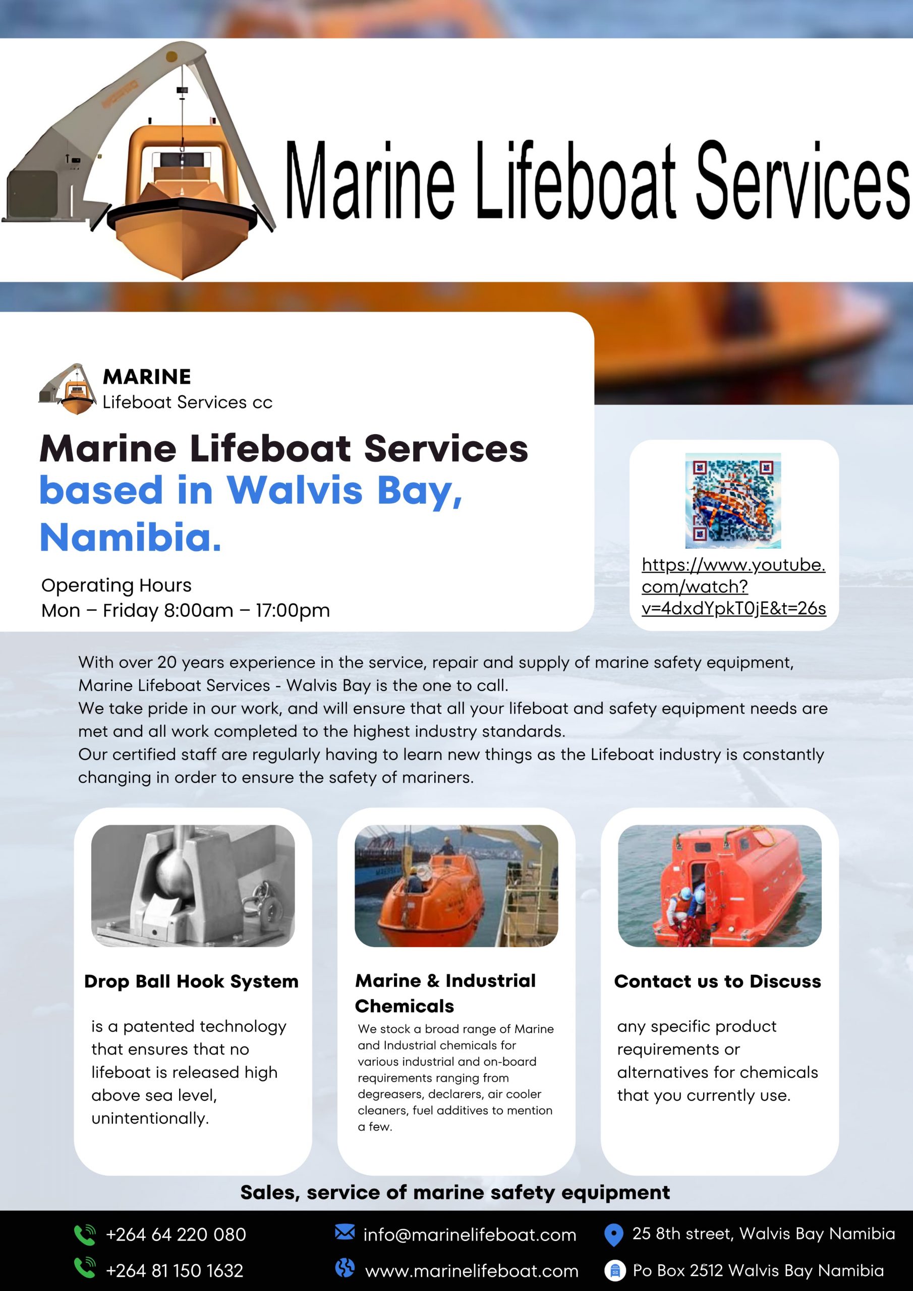 Marine Lifeboat Services cc - Telecom Africa Online